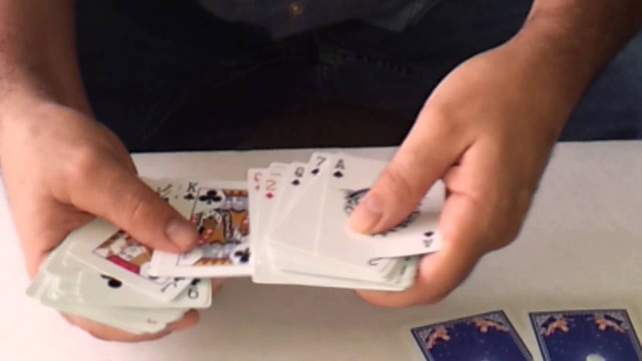 SUPER VISUAL CARD TRICK Angel Card Trick...! - YouTube