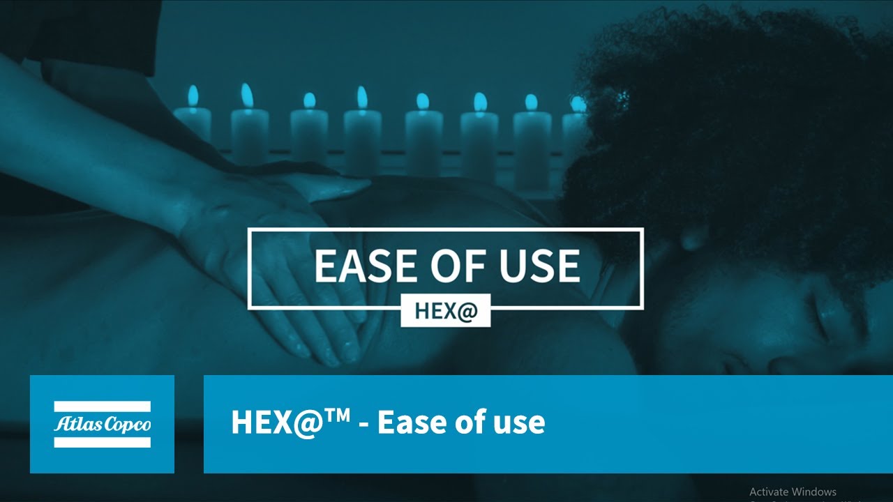 Ease of use with Atlas Copco's HEX@ Controller - YouTube