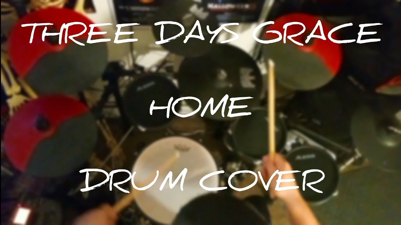 Three Days Grace - Home Drum Cover 2022 J-REV DRUMS - YouTube