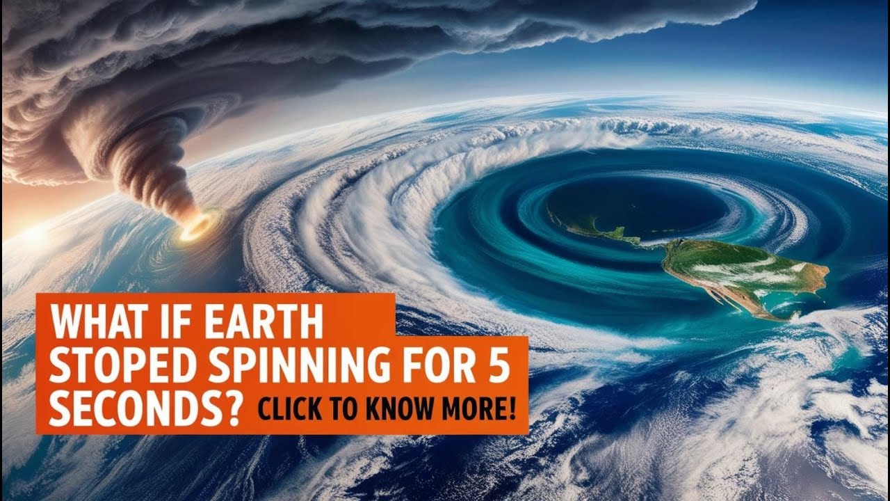 What If Earth Stopped Spinning for 5 Seconds? | Mind-Blowing Physics ...