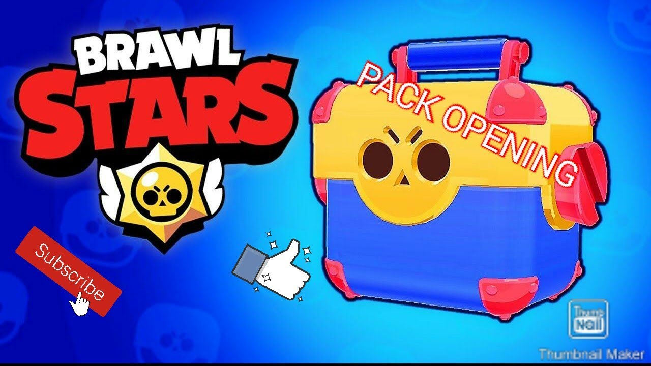 Pack opening brawl star - YouTube