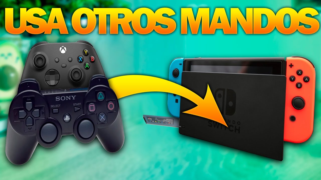 Cómo CONECTAR UN MANDO DE XBOX a la Nintendo Switch | El MANDO DE PS3 ...