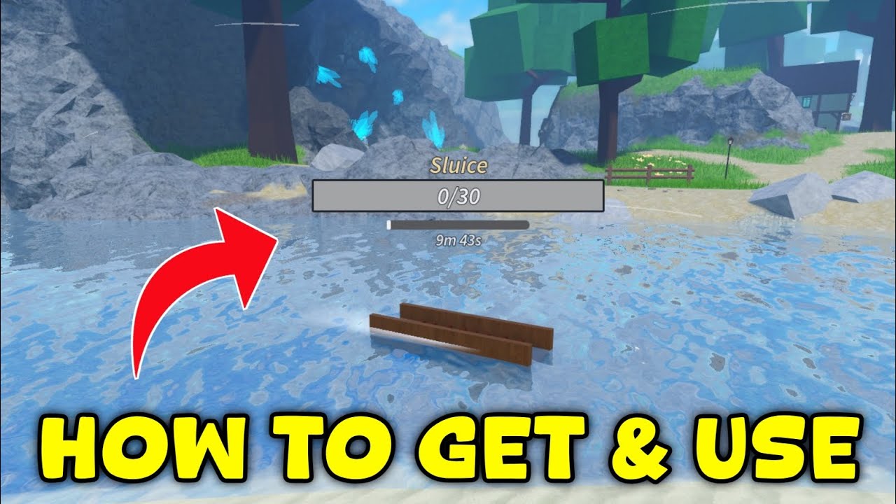 How To Get & Use Sluice In Prospecting Roblox | What Does Sluice Do ...