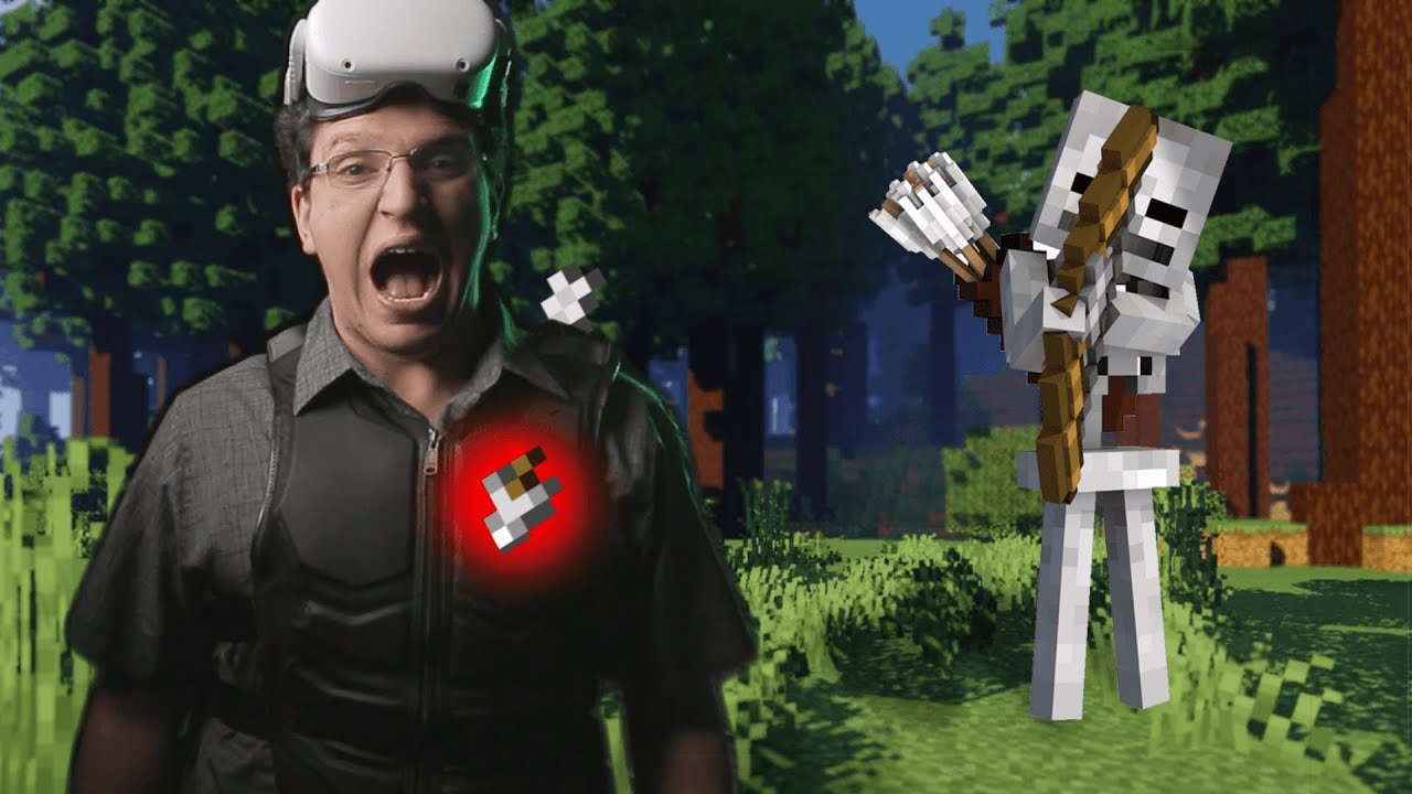 I felt everything for 100 days in Minecraft VR - YouTube