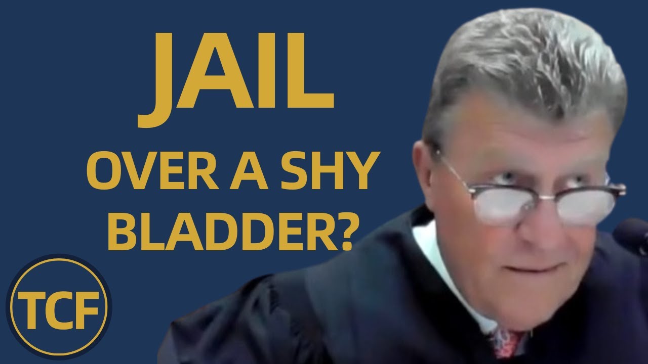 Defendant Before Judge McNally Faces JAIL TIME Because His SHY BLADDER ...