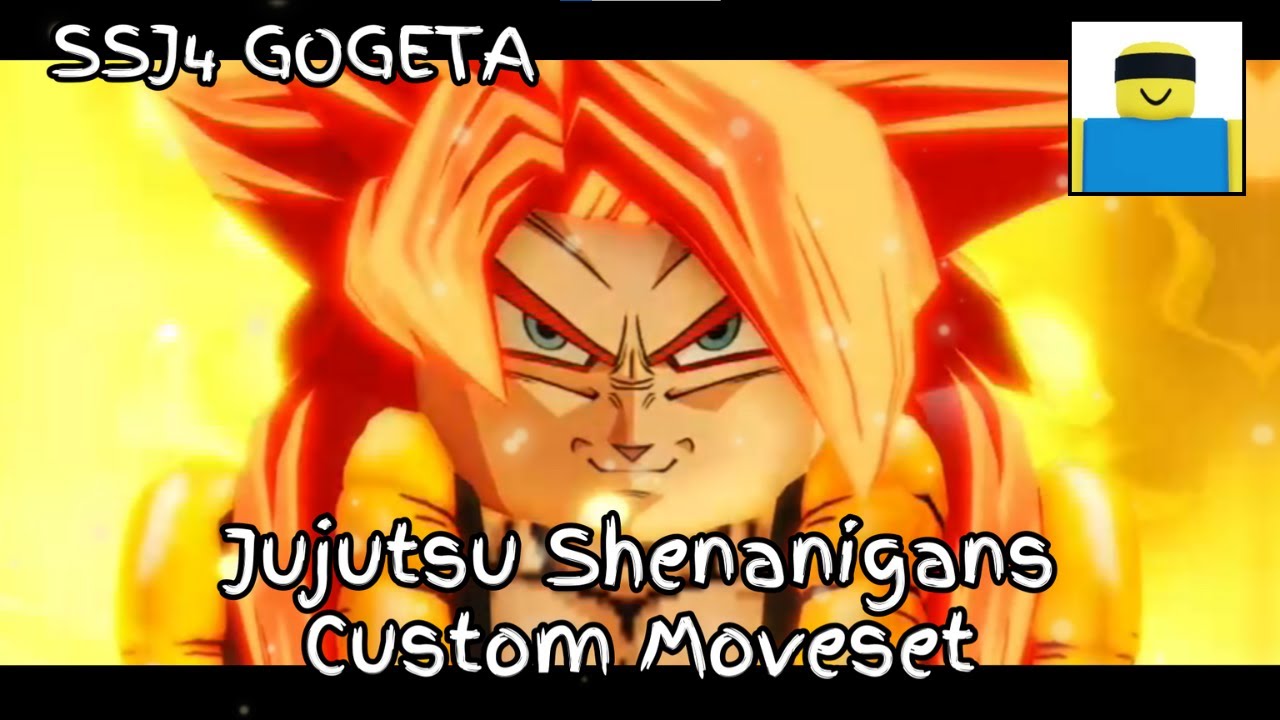 *TUTORIAL* SSJ4 Gogeta Moveset Showcase in Jujutsu Shenanigans - YouTube