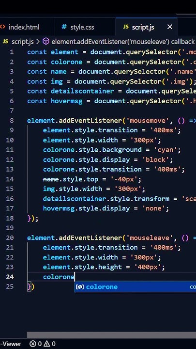 Info Card Animation Create In Html Css And Js Programming Asmrvideo Htmlcssjavascript Coding