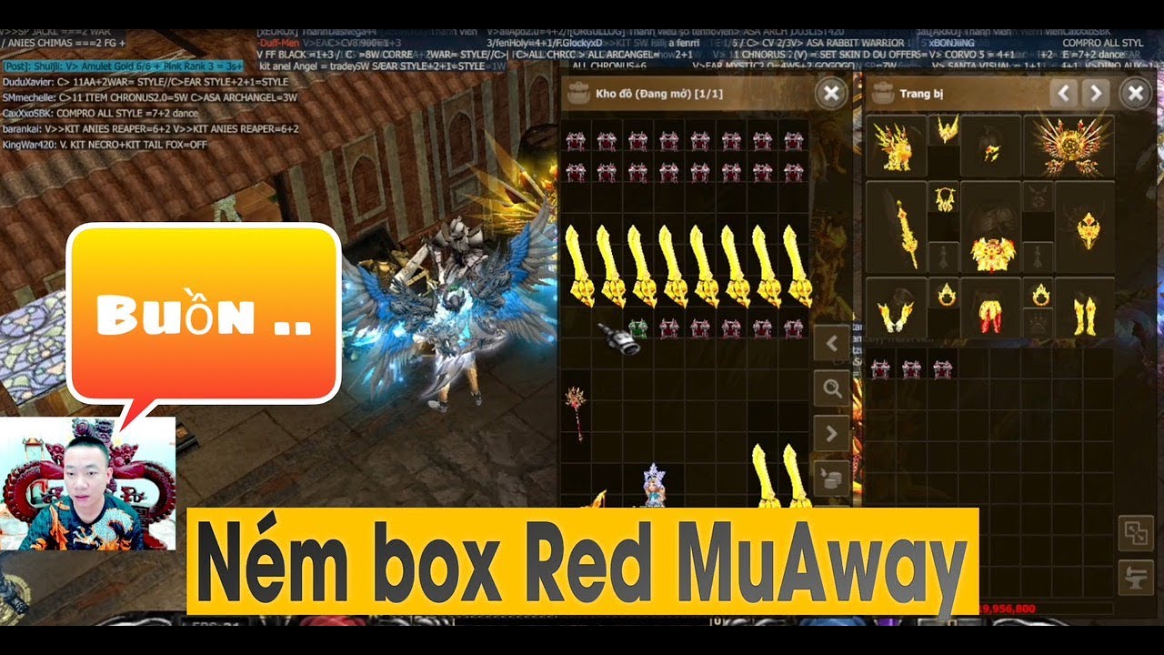 MuAway Mobi | Drop Box Red MuAway Mobile Kiếm đồ pvp - YouTube