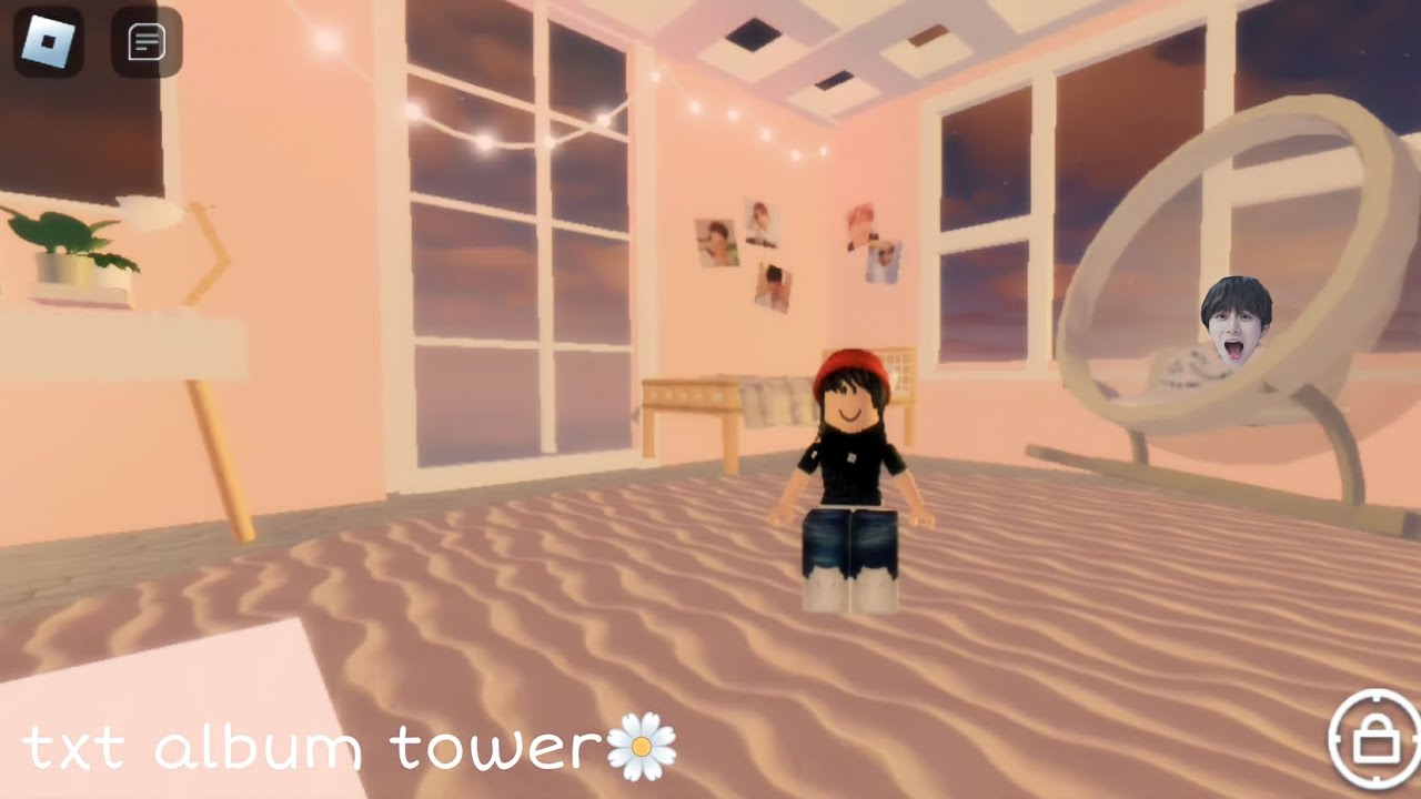 Txt album tower 🌼🌼 [ aesthetic ]#roblox #obby - YouTube