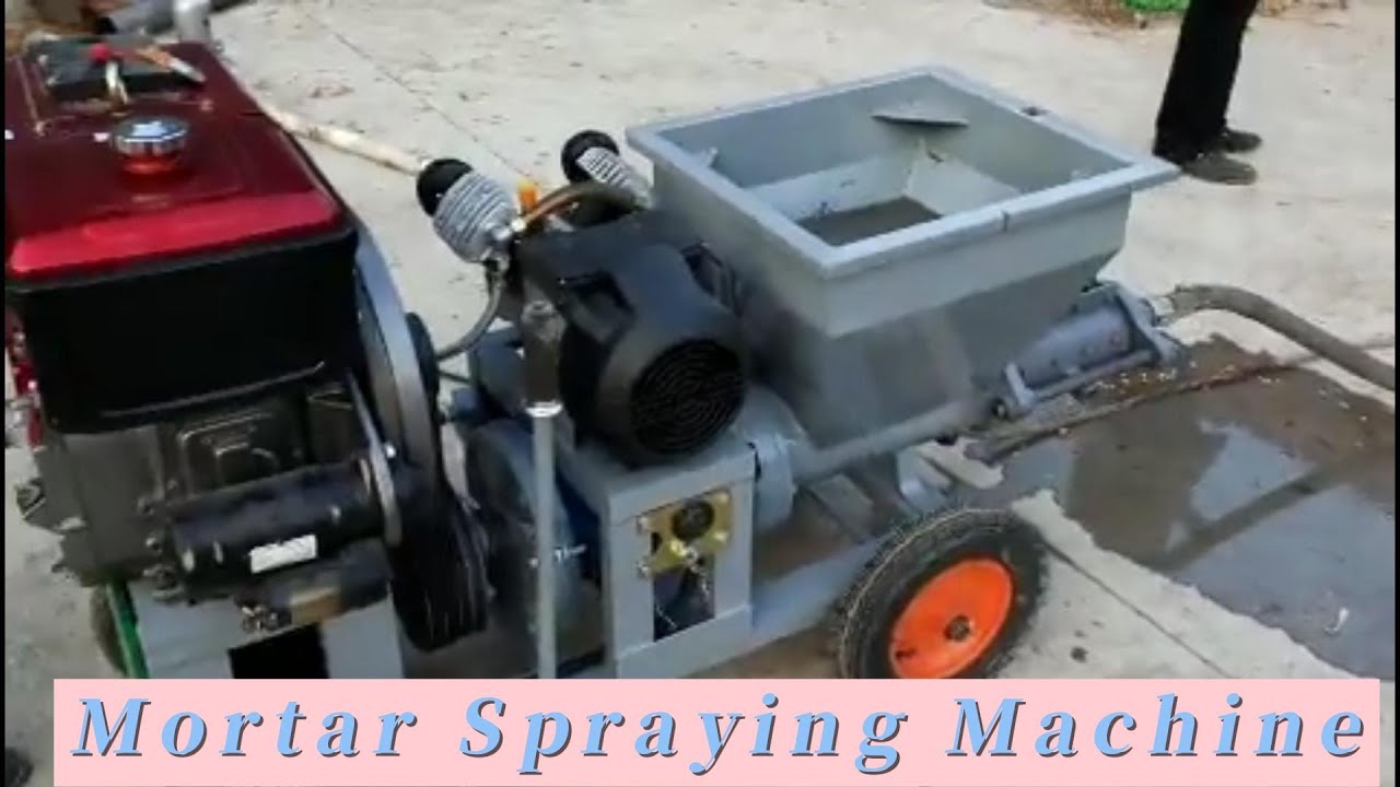 Mortar Grouting Spraying Machine | Cement Injection Spraying Machine ...