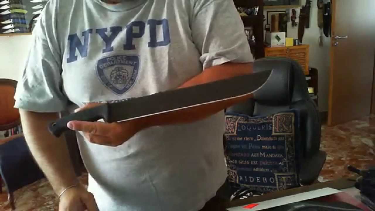 Coltello Machete Scrap Yard Sykco 1311 - Camp Knife - YouTube