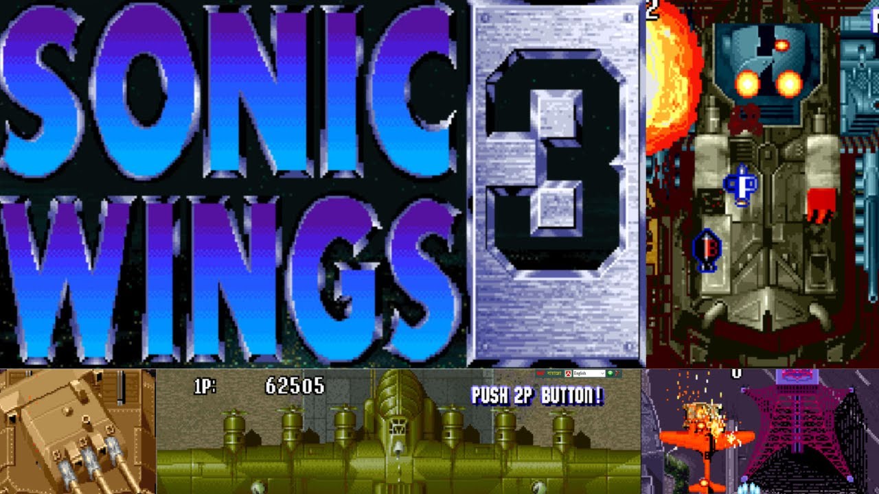 Aero Fighters 3 / Sonic Wings 3 (Arcade) Playthrough - Longplay (The ...