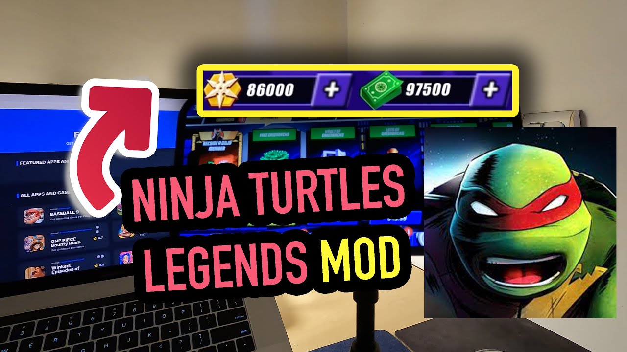 Ninja Turtles Legends Mod - Get Unlimited Money in Ninja Turtles NOW ...
