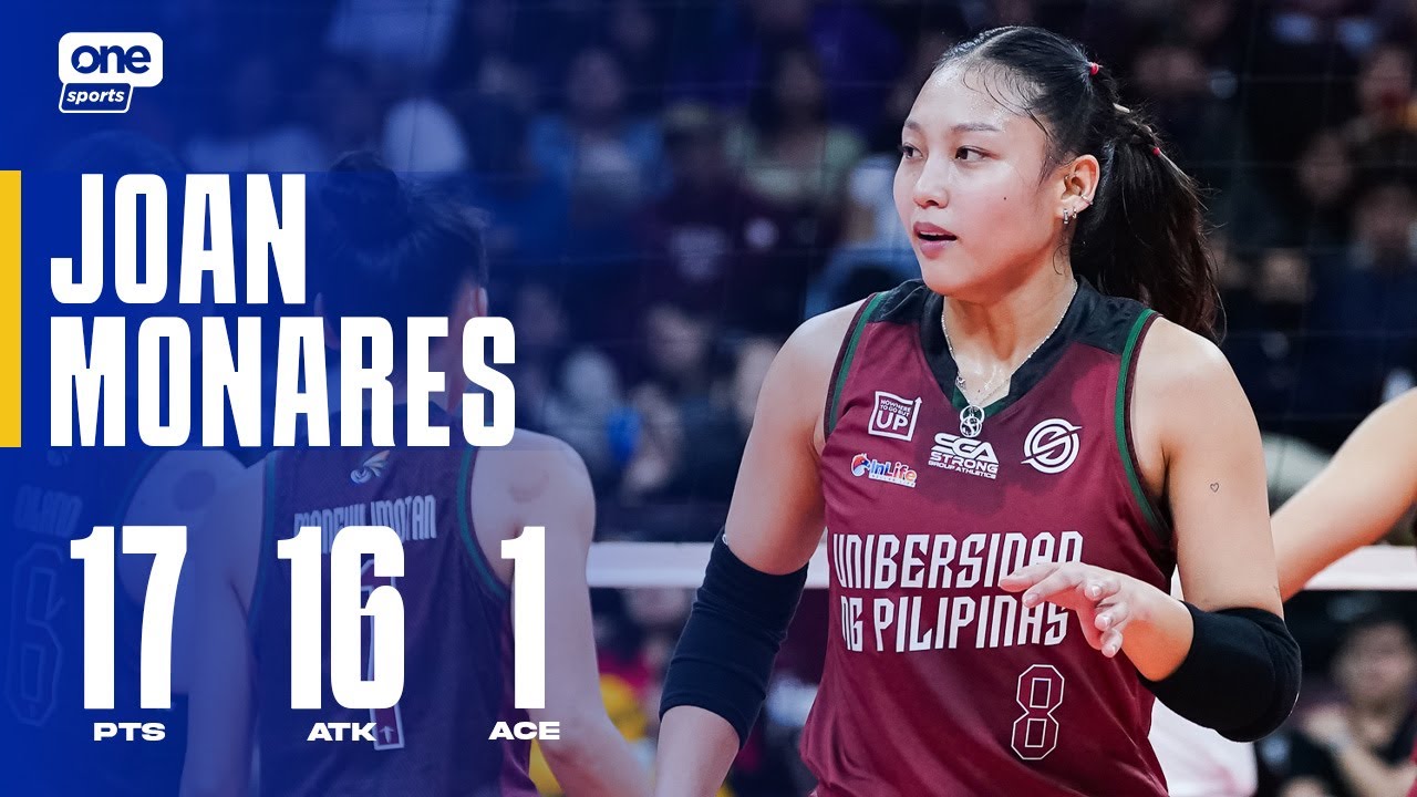 Joan Monares DROPS 17 PTS for UP vs. UE | UAAP SEASON 87 WOMEN’S VOLLEYBALL | HIGHLIGHTS - YouTube
