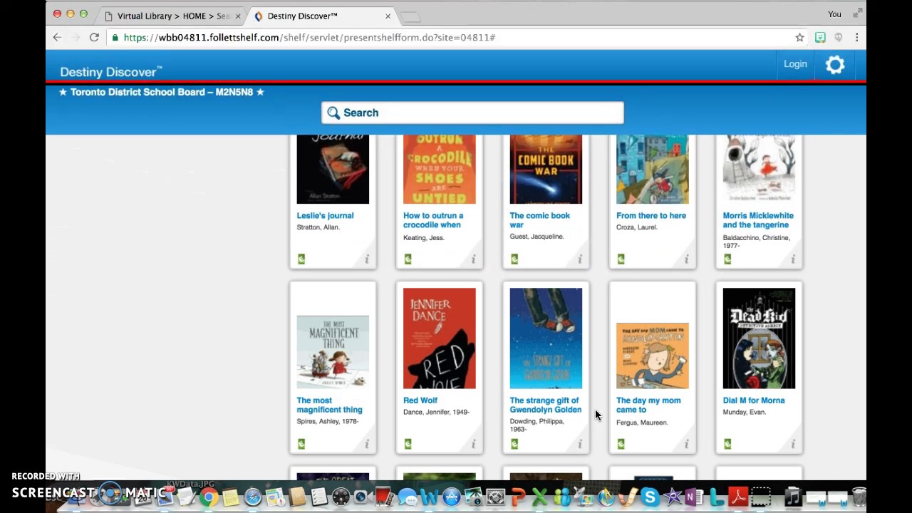 TDSB Virtual Library for Lit Circles - YouTube