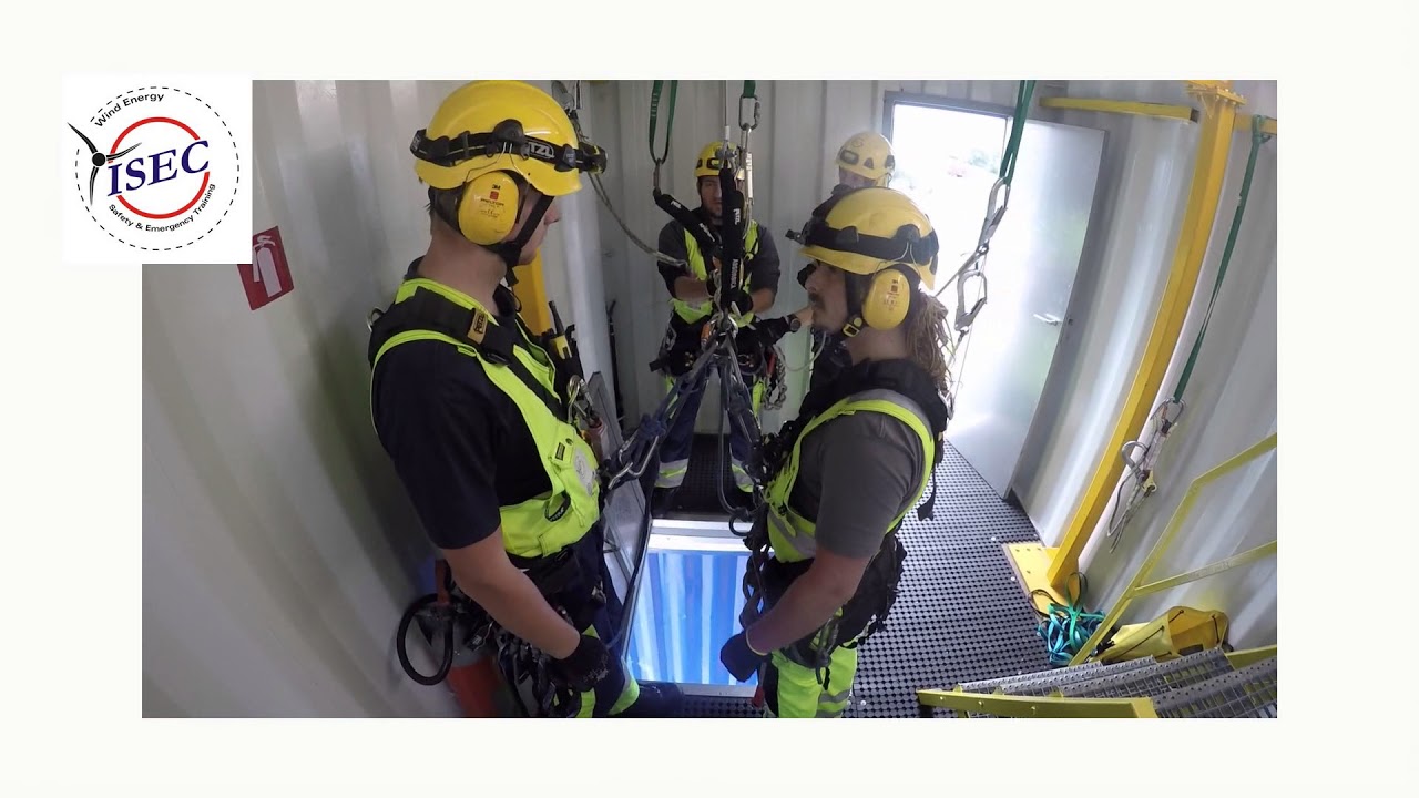 The Evacuator ISEC Training Plant Antwerp Belgium - YouTube