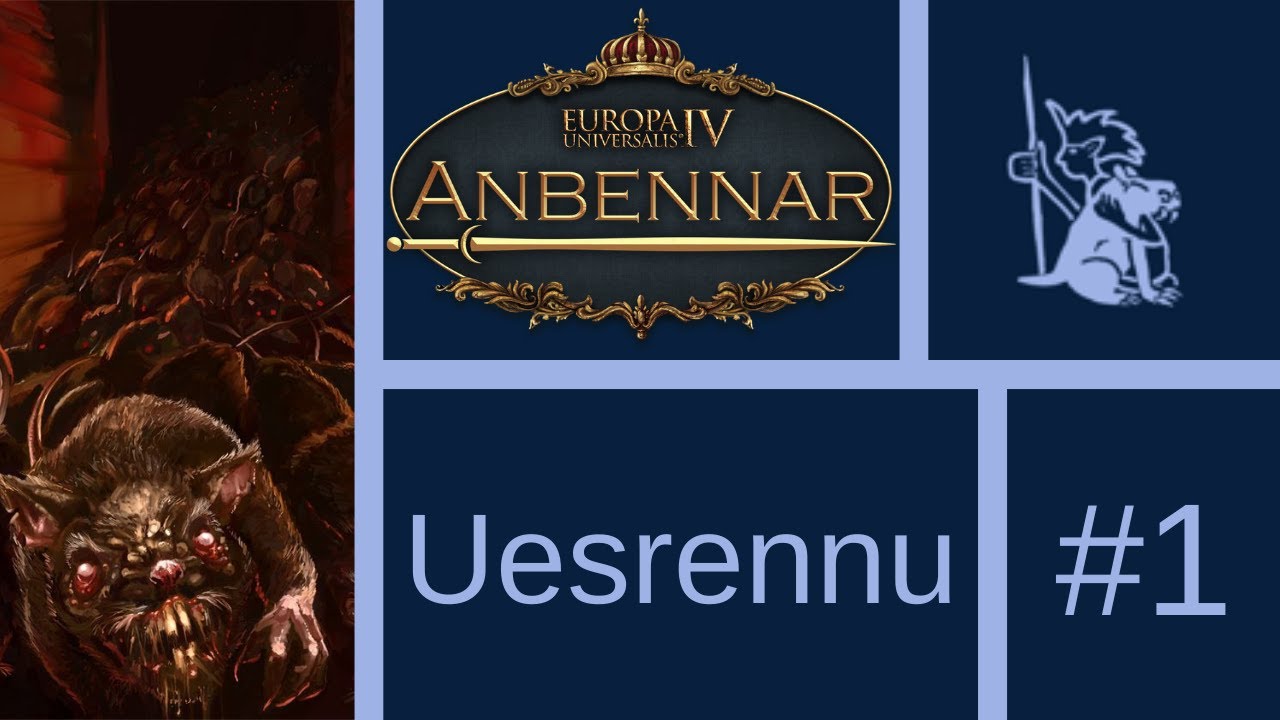Lets Play EU4: Anbennar (Uesrennu) #1 - YouTube