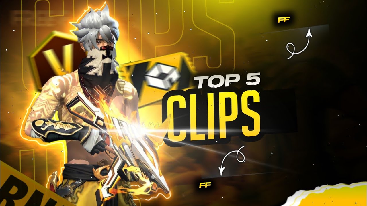 TOP 5 HD QUALITY CLIPS || FF CLIPS FOR EDITING - YouTube