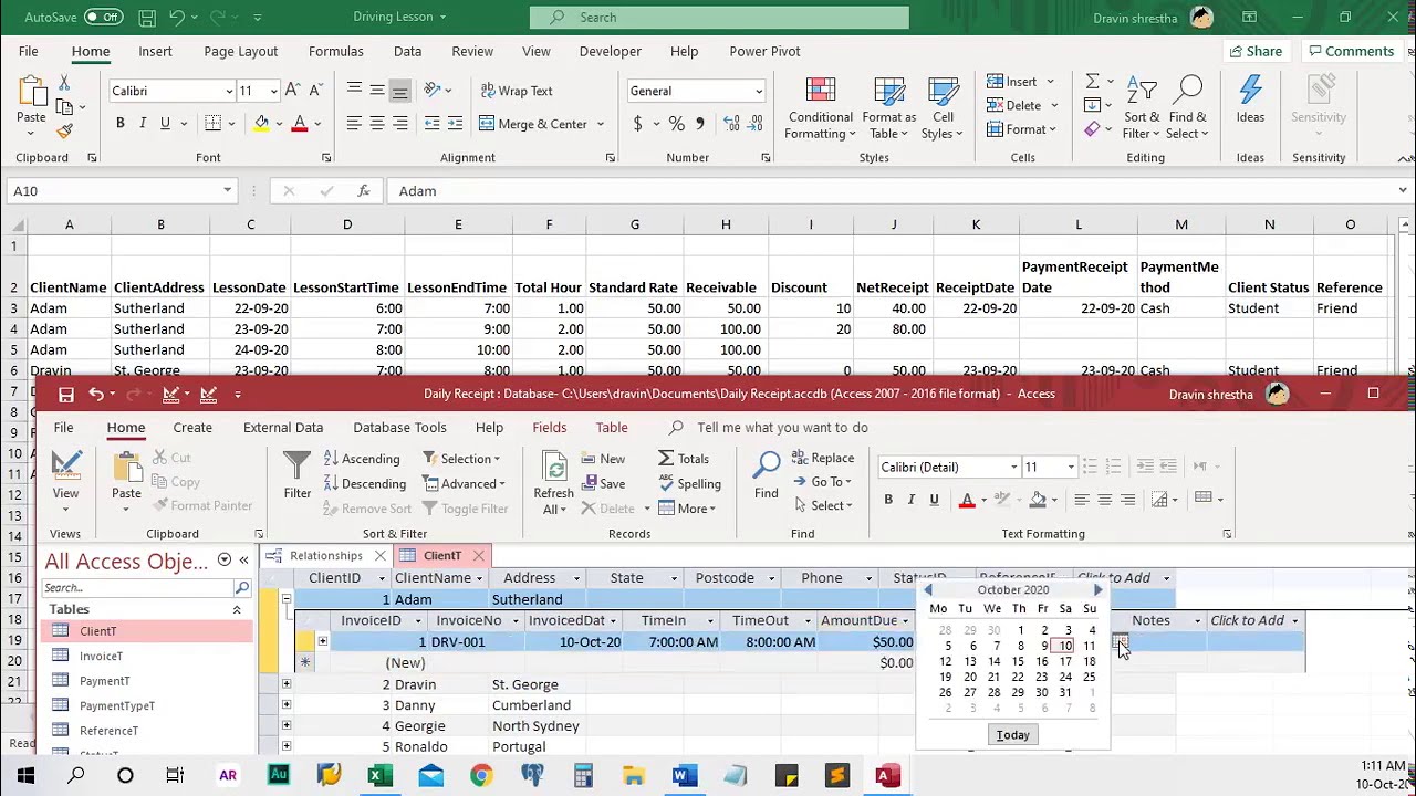 Create A Simple Database System Using MS Access YouTube Create A Simple Database System Using MS Access YouTube
