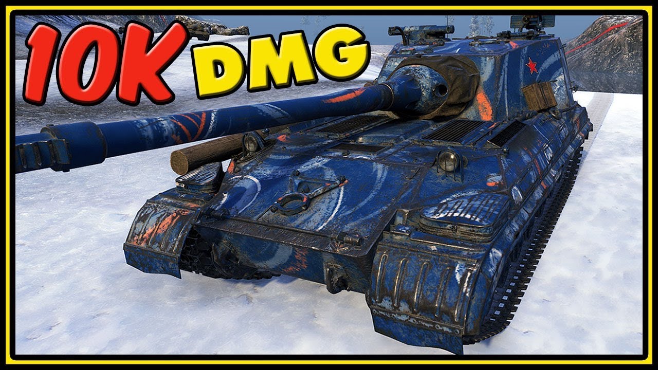 Object 268 Version 4 - 10K Damage - World of Tanks Gameplay - YouTube