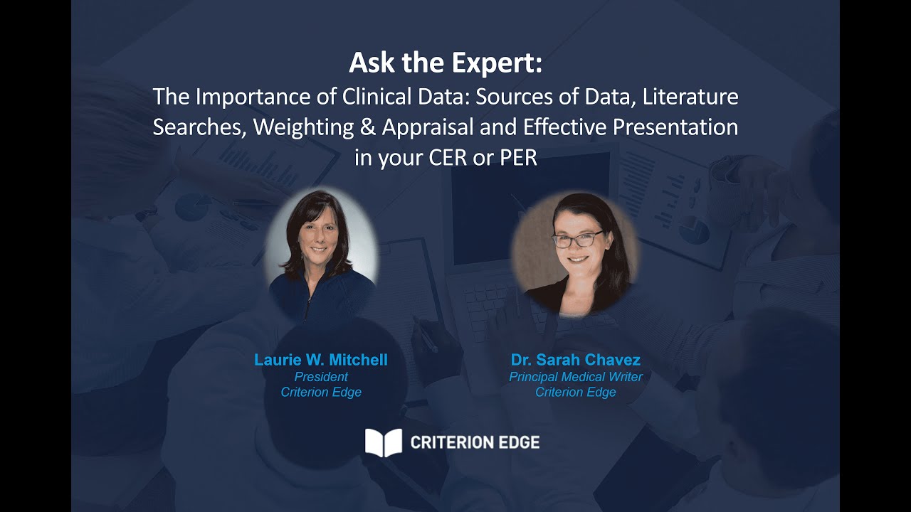 Ask the Expert: The Importance of Clinical Data Session 1 - YouTube