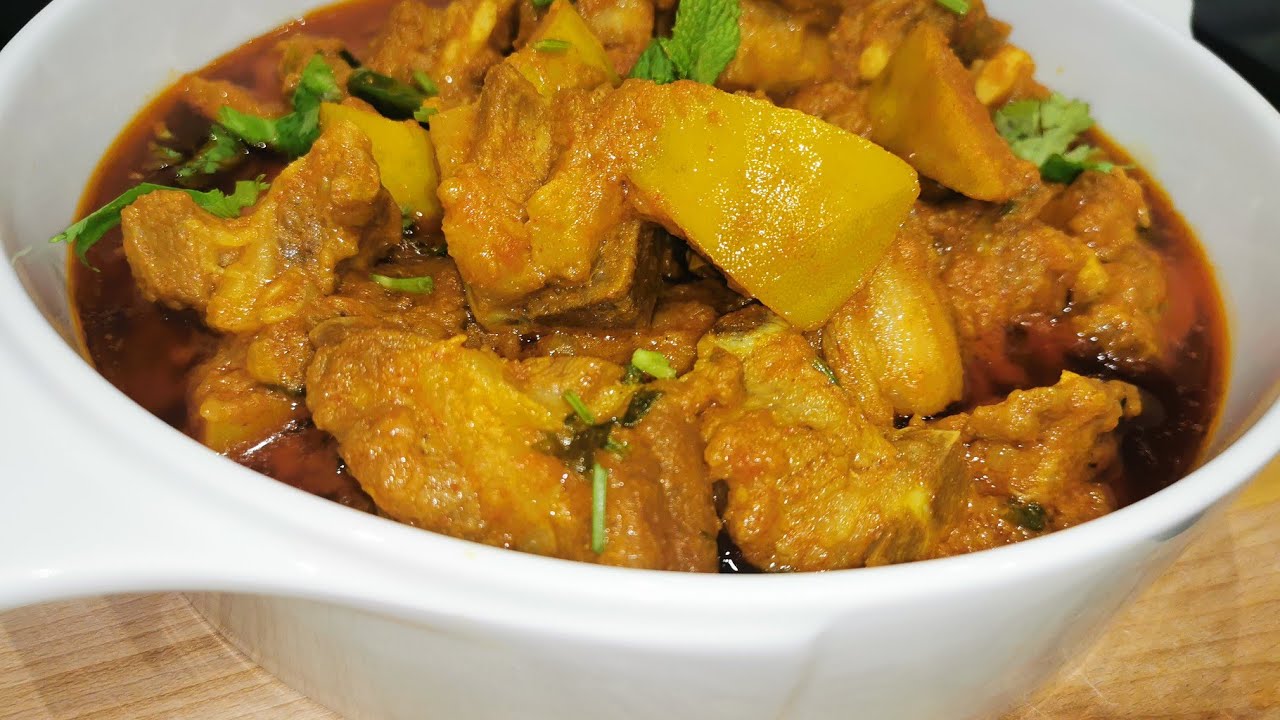 How To Cook Sheep With Shatkora Recipe ||সাতকরা দিয়ে মাংস রান্না - YouTube