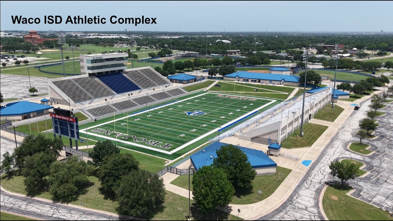 Waco Sports Complex & Football Field with DJI Air 3S - YouTube