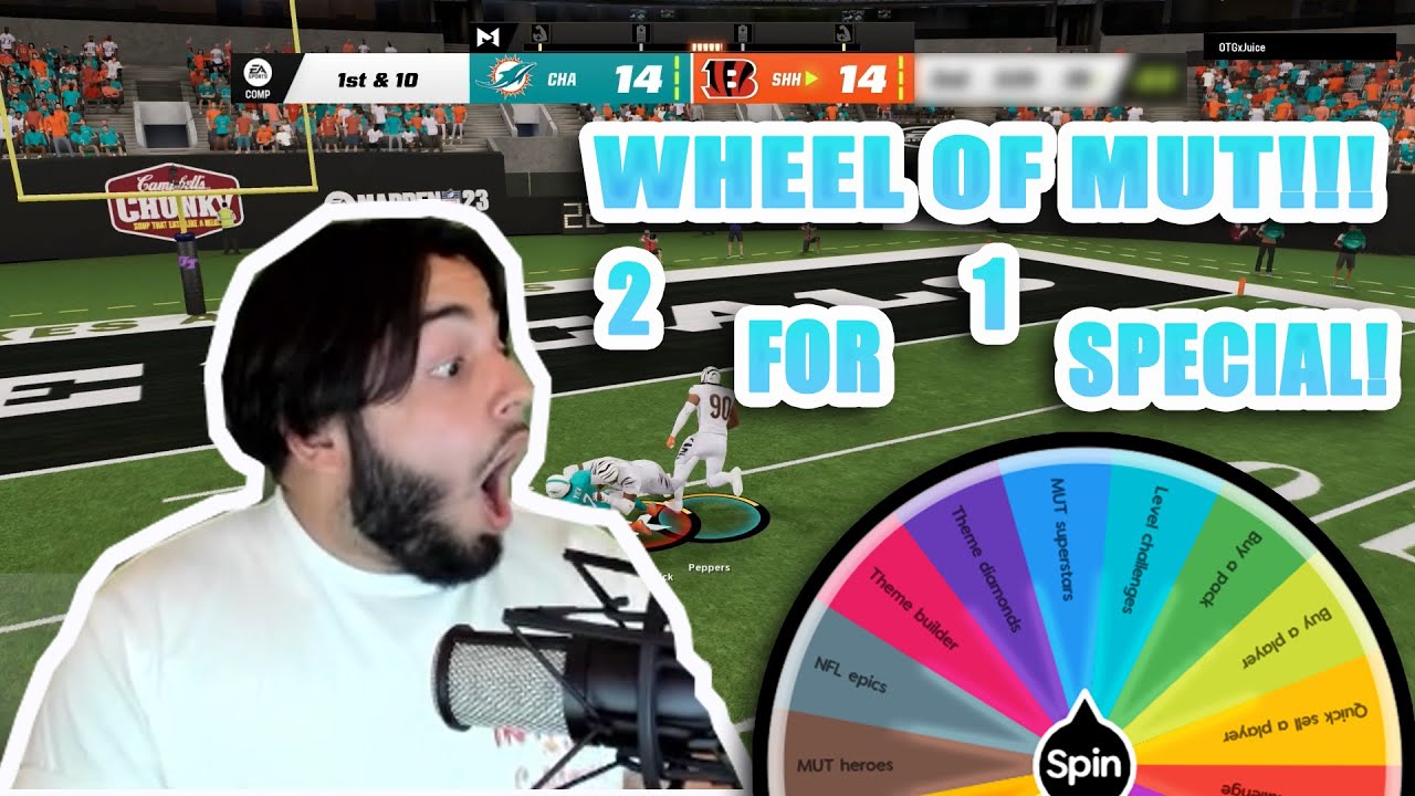 A TWO FOR ONE SPECIAL??? WHEEL OF MUT! Madden 23 - YouTube