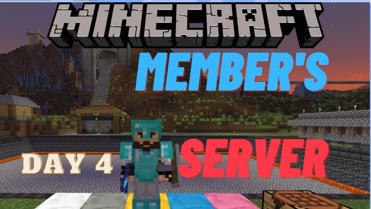 Minecraft Members Server Day 4 - Return of the King! - YouTube