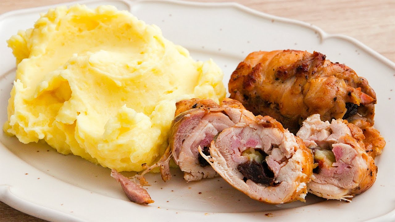 Stuffed Chicken Thighs Rolls. The best dish for holiday feast. Try ...