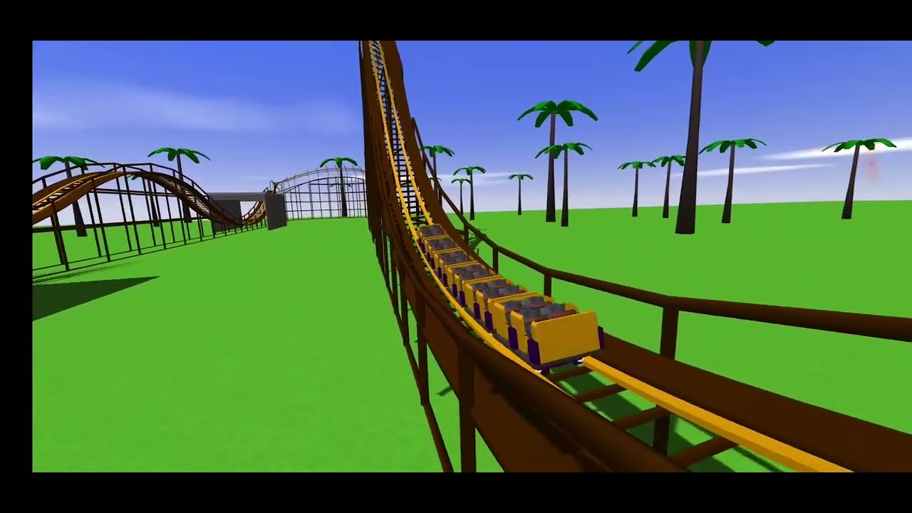 Trident | RMC Topper Track Wooden Coaster | Ultimate Coaster 2 - YouTube