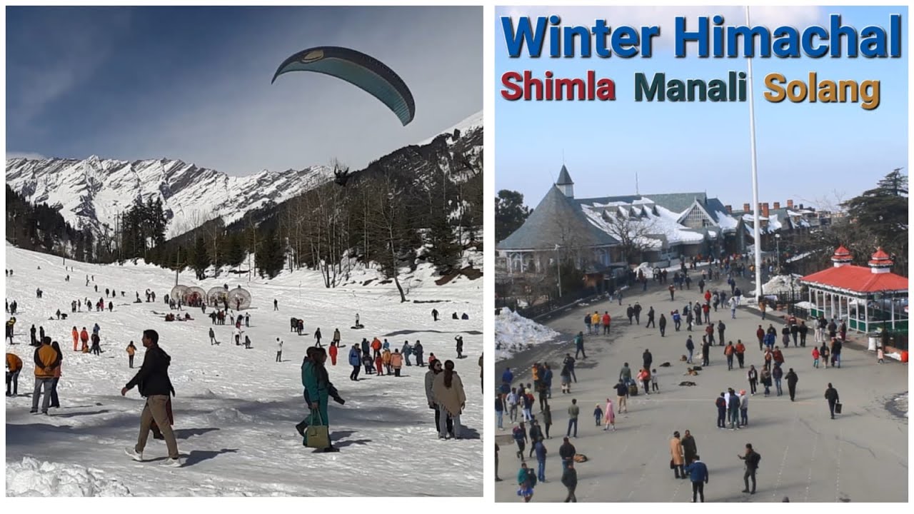 Himachal Pradesh | Himachal in Winter | Shimla Toy Train | Manali In ...