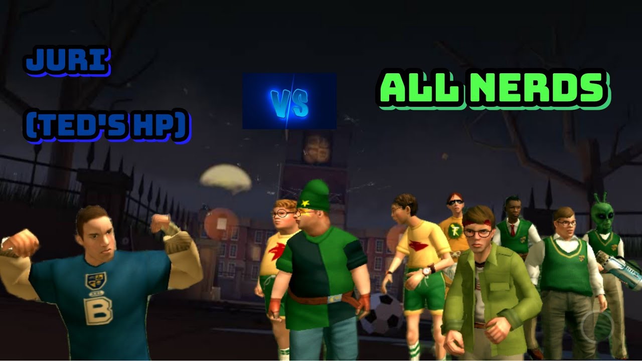 Bully A E - Nerds VS Juri (Jocks) (Ted's HP) (III - Fights) (Full HD ...