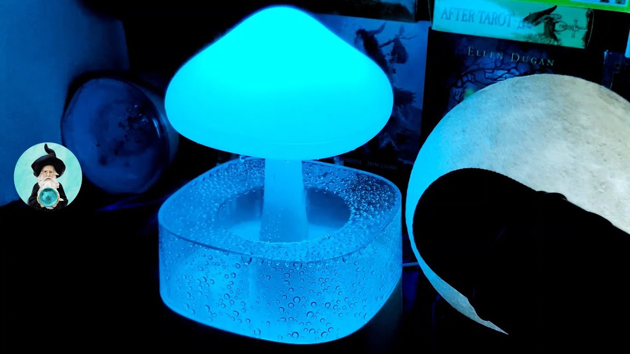 ASMR CLOUD HUMIDIFIER RAIN SOUND FOR SLEEP 1 HOUR 🌧️ | ASTRAL VLOG 🔮🧙 ...