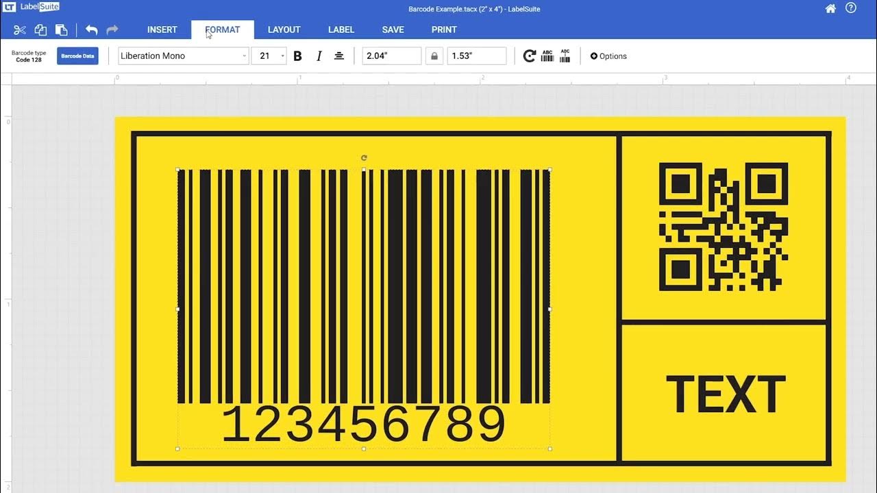 Printing Batches of Barcode Labels in LabelSuite™ - YouTube