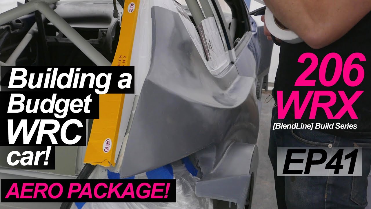 BUILDING A BUDGET WRC CAR IN A TENT! *BUILT NOT BOUGHT* PEUGEOT/SUBARU ...
