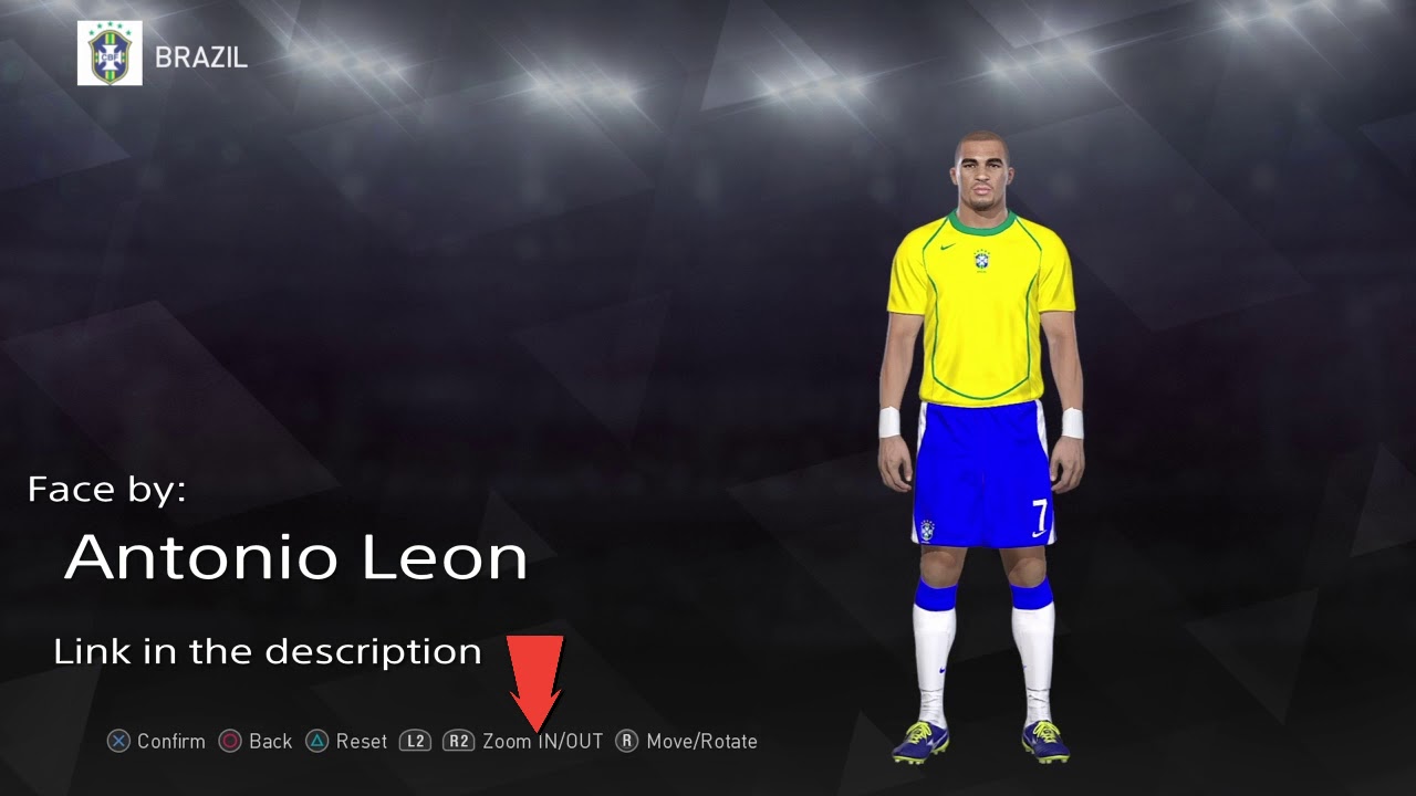PES 2018 ADRIANO (PERFECT IN GAME MOVEMENT) - YouTube