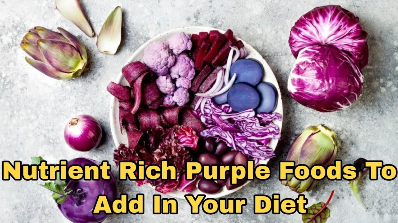 Nutrient Rich Purple Foods To Add In Your Diet 🍆🍇 - YouTube
