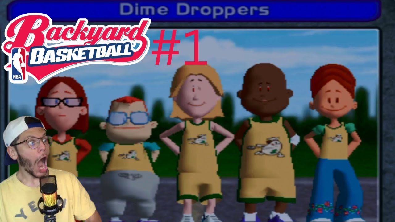NBA Backyard Basketball #1 (The Dynamic Dime Droppers) - YouTube