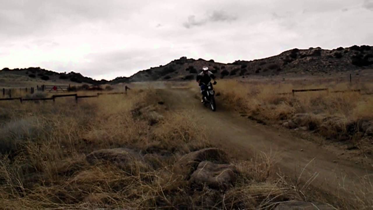 Cesar rides at gorman mx track - YouTube