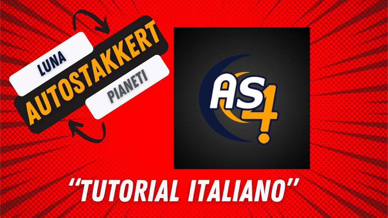 Autostakkert 4 Tutorial Italiano - YouTube