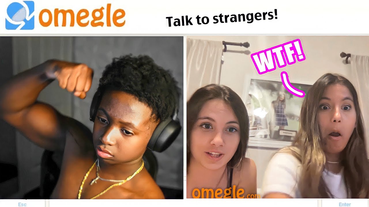 Flexing Baby Face on Omegle! - YouTube
