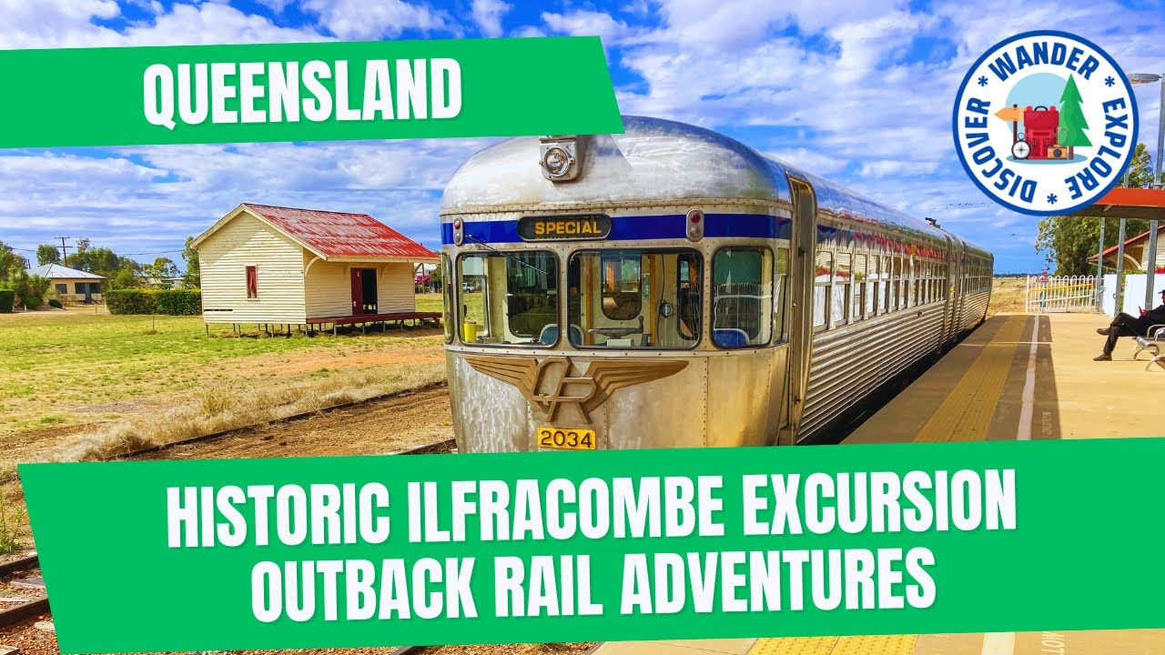 🚆 Historic Ilfracombe Excursion with Outback Rail Adventure ~ Longreach ...