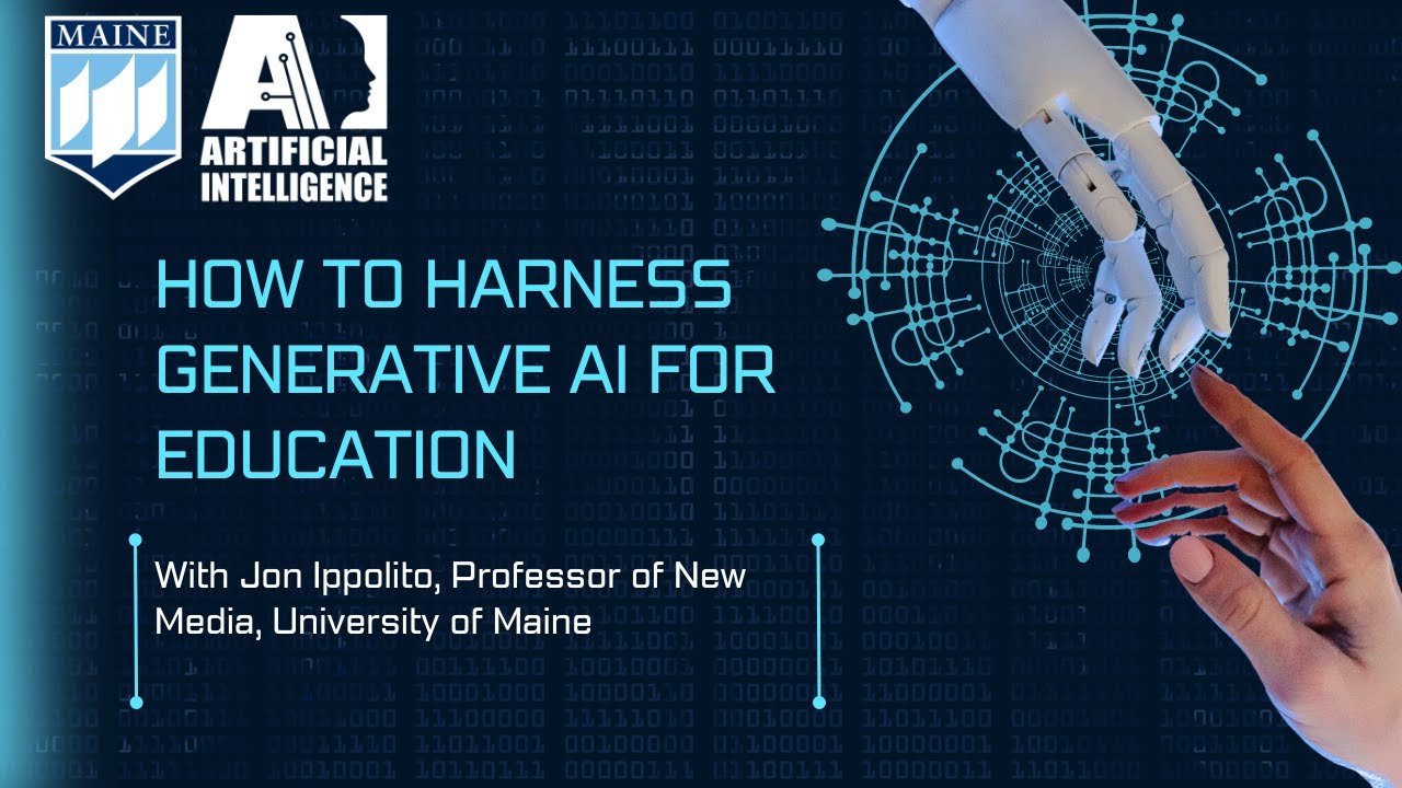 How to Harness Generative AI for Education - YouTube