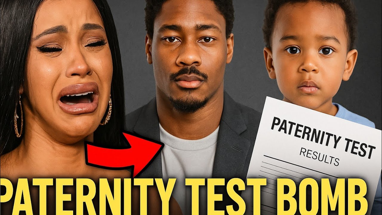 Cardi B in TEARS after Paternity Test BOMB for Stef Diggs - YouTube