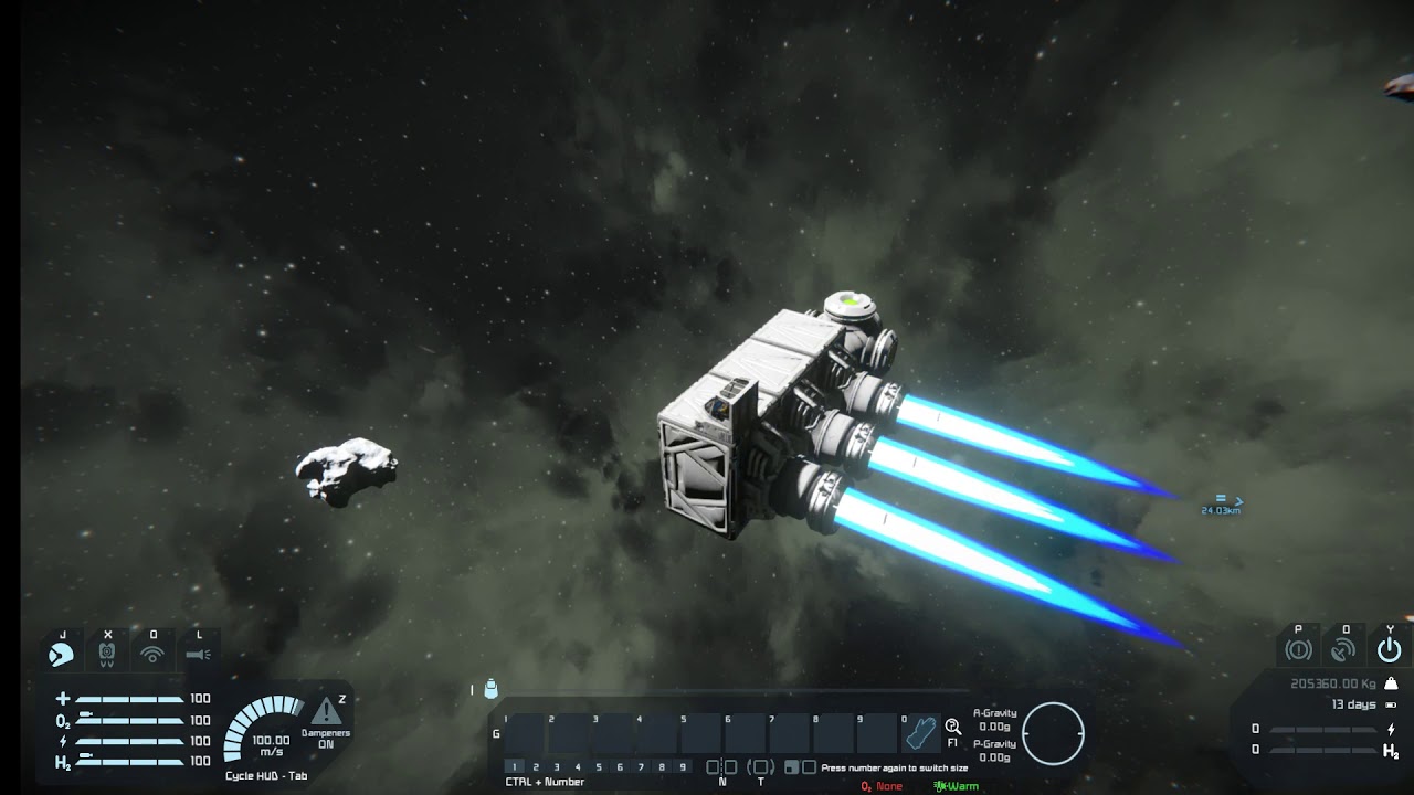 Thruster - Flame Prototype - YouTube