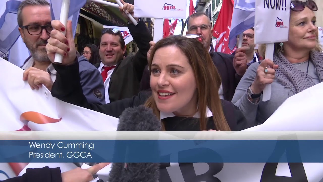 Unite demonstration; Union warns support for political parties "not ...