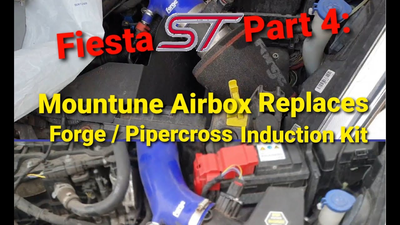 2014 Ford Fiesta ST Part 4: Replacing Forge Pipercross Induction Kit ...