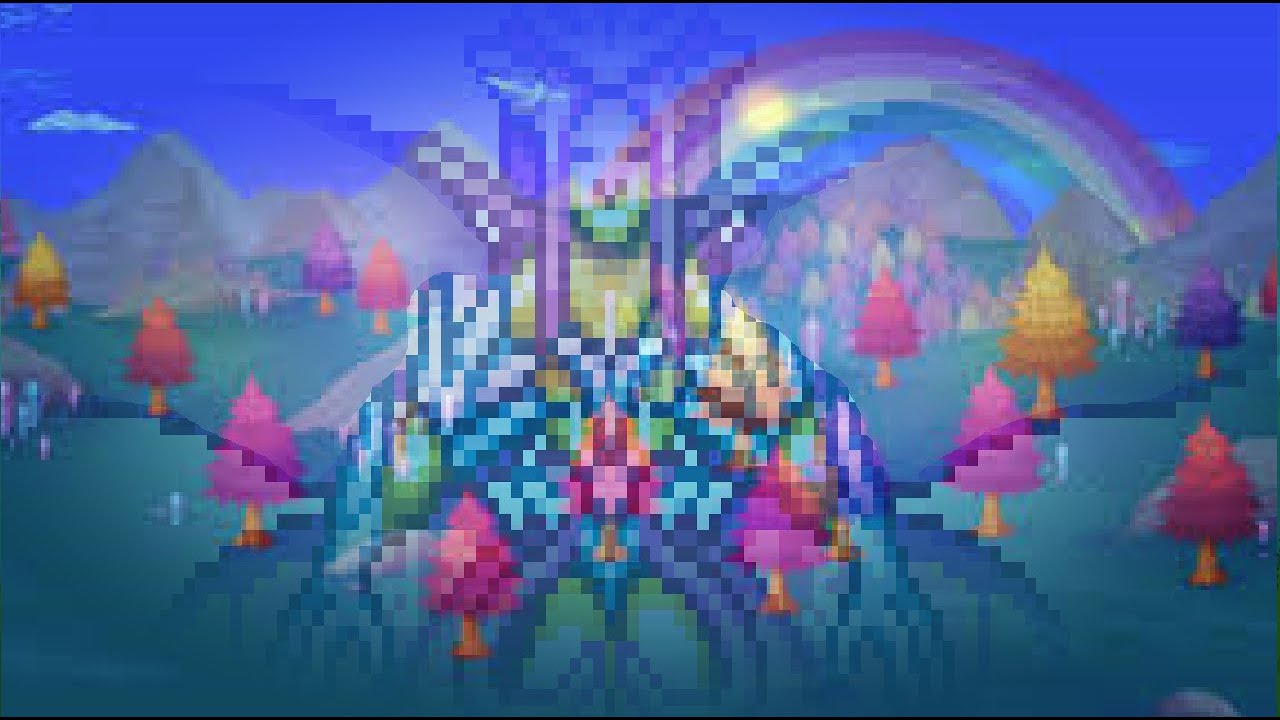Terraria 1.4 Getting The Terraprisma in Master Mode - YouTube