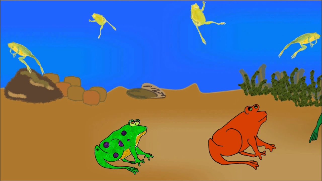 Rhyming Words: Jumping Frogs - YouTube